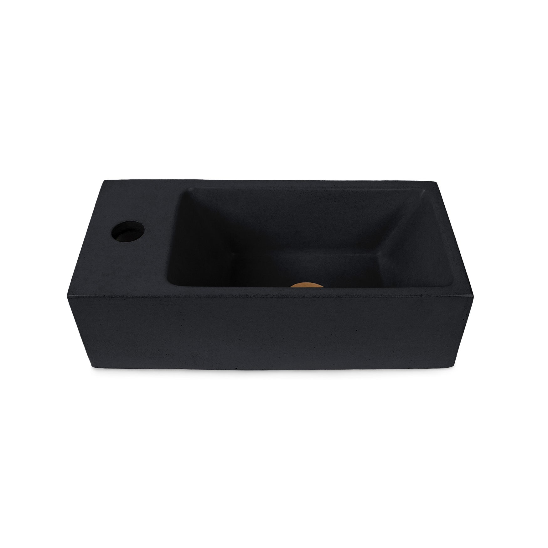 Atlanta Small Concrete Powder Room Sink – Concretti Designs