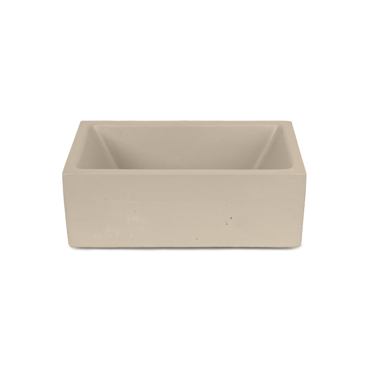 Houston Small Rectangle Powder Room Sink – Concretti Designs